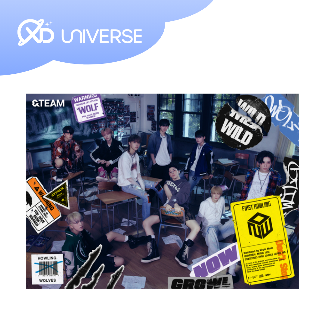 &TEAM - 1st ALBUM [First Howling : NOW] LIMITED EDITION A – XD UNIVERSE