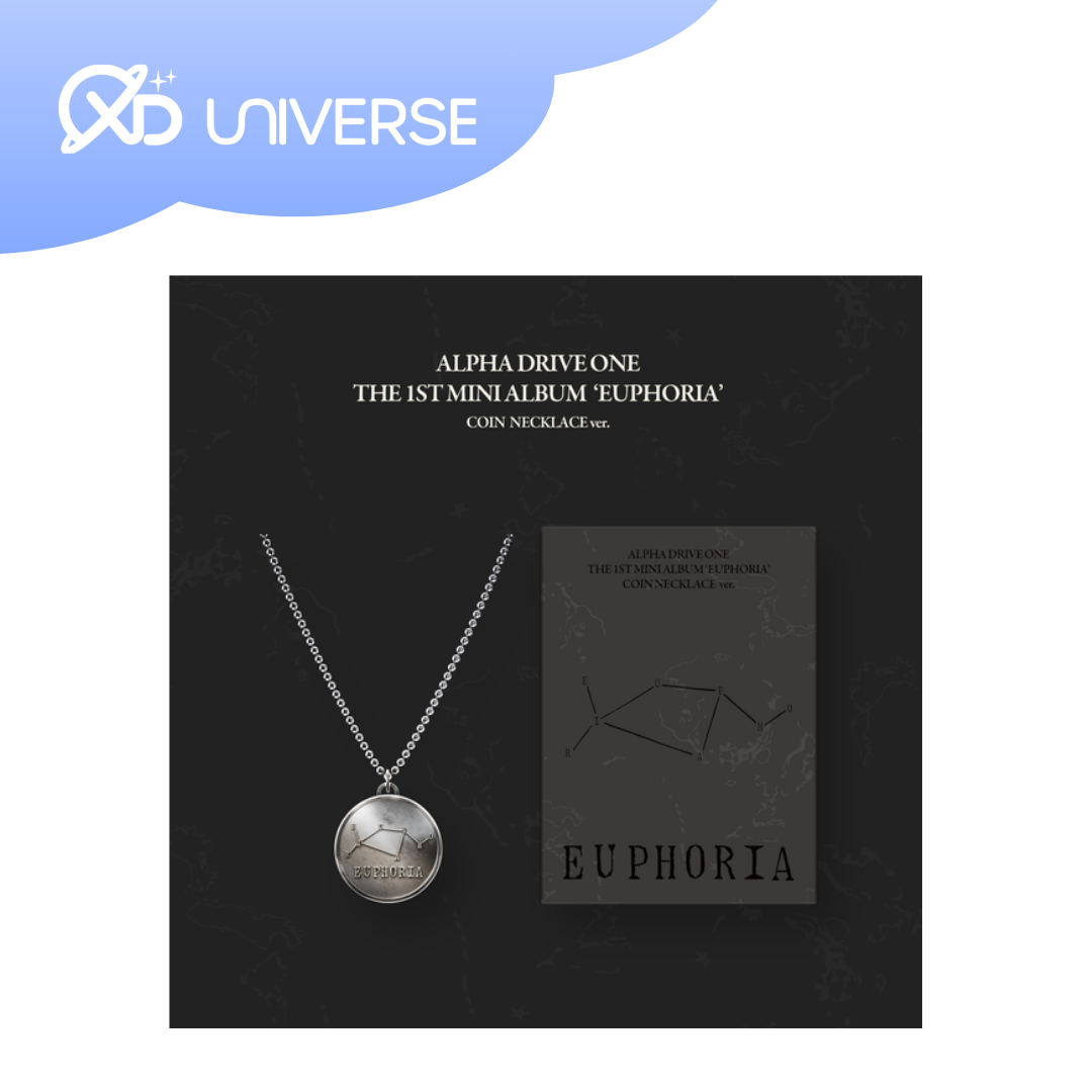 ALPHA DRIVE ONE - 1st Mini Album [EUPHORIA] (COIN NECKLACE Ver.) (LIMI ...