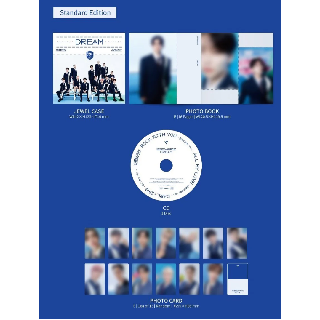 SEVENTEEN - JAPAN 1ST EP [DREAM] - STANDARD EDITION – XD UNIVERSE