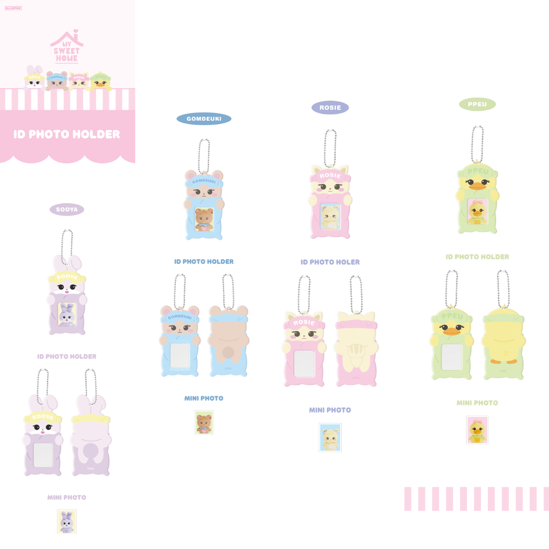 [BPTOURMSH] BLACKPINK CHARACTER ID PHOTO HOLDER – XD UNIVERSE