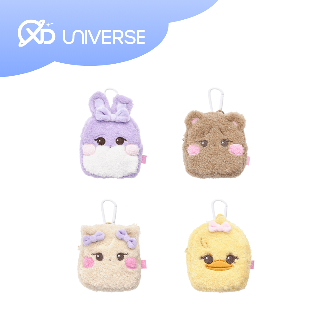 [BACKSTAGE] BLACKPINK CHARACTER FACE BACKPACK POUCH – XD UNIVERSE